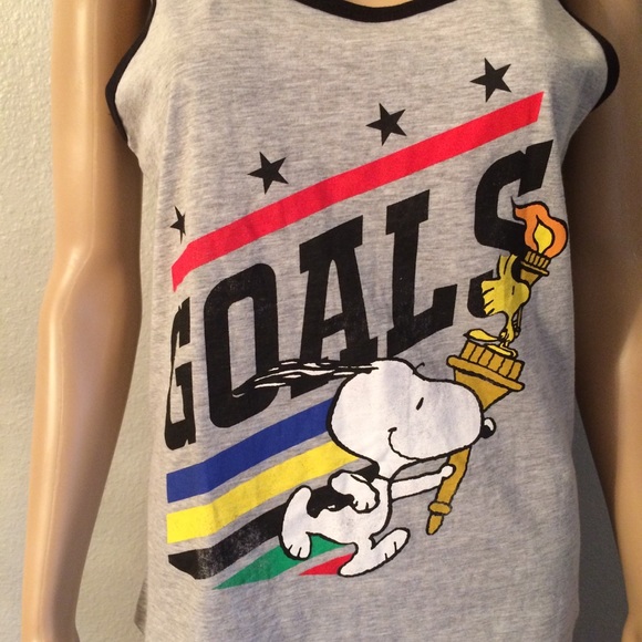 Peanuts | Tops | Snoopy Olympics Tank | Poshmark